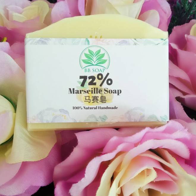 (Ready in melaka) 100% Handmade 72% Marseille Soap 72% 马赛皂 (HM0039)